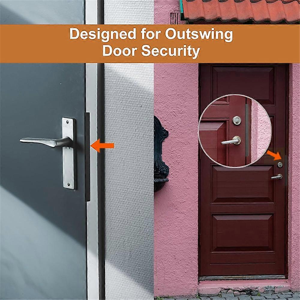 7-inch Door Latch Guard Plate L-Shaped Stainless Steel Door Security ...