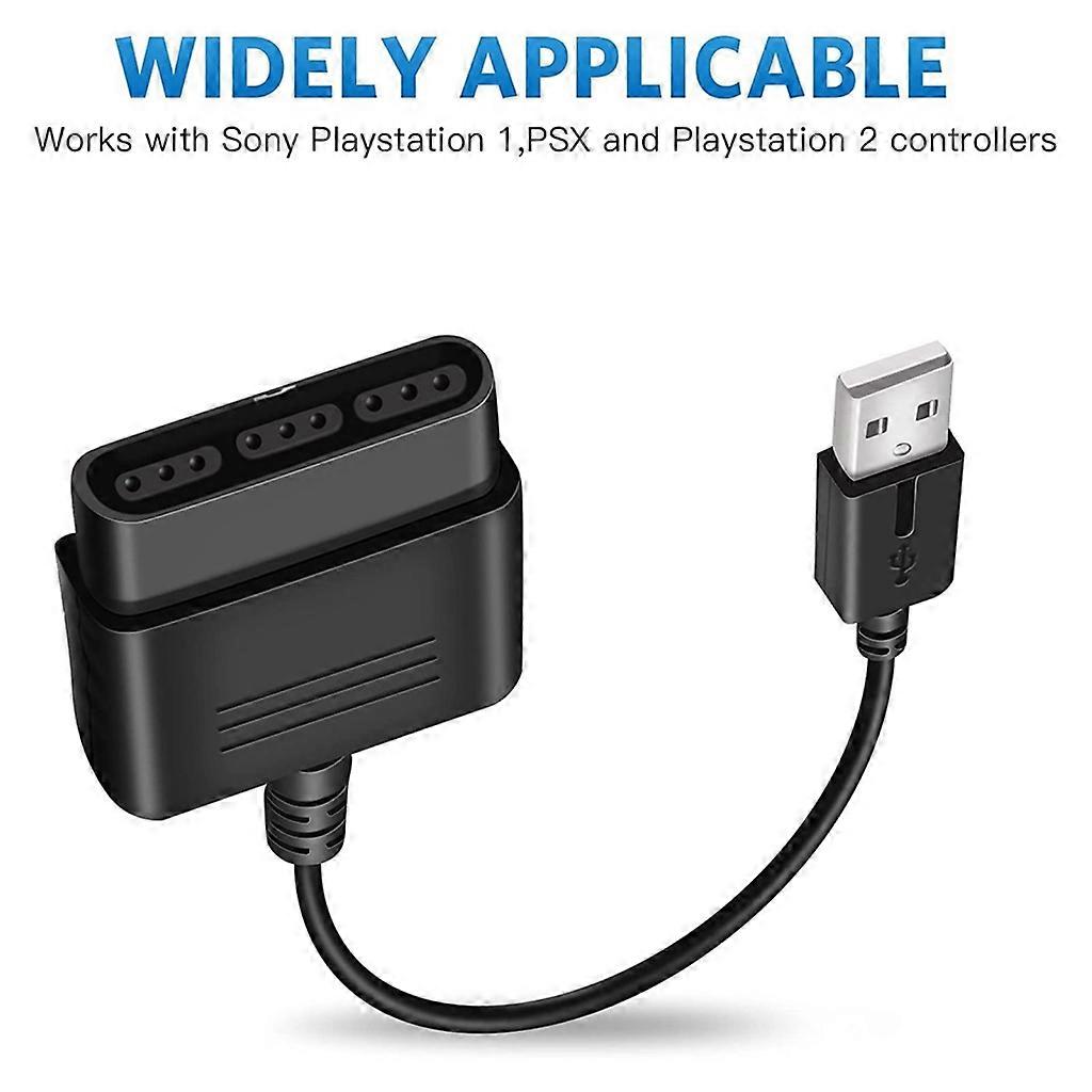 Upgraded PS1 PS2 Dual-Shock Gamepad to PS3 PC Game Games Controller Adapter | Fruugo UK