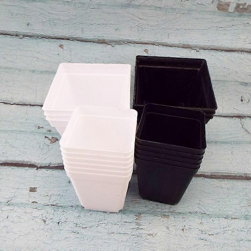 7cm 10cm Mini Flower grow Pots Planter grow pot Plastic Flowerpot Grow ...