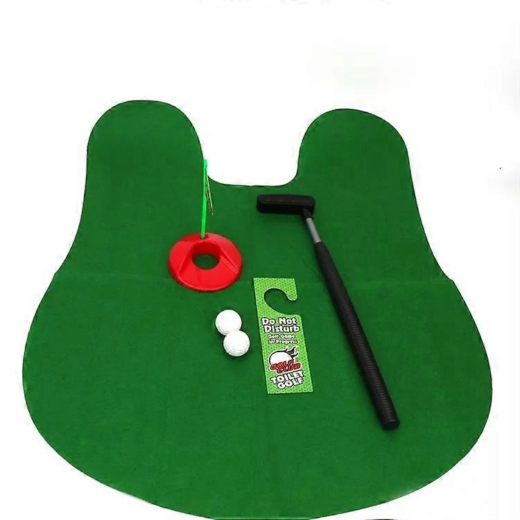 Potty Putter Toilet Putting Mat Golf Game For Bathroom Betterlifefg ...