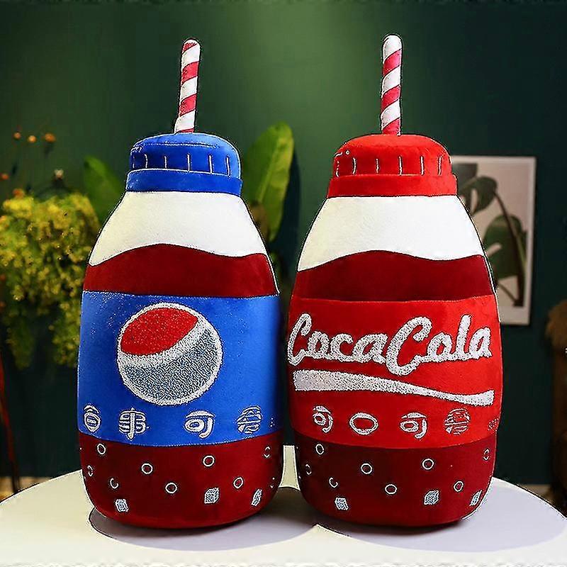 Creative Simulation Drink Soda Cuddle Pillow Coca-cola Sprite Plush ...