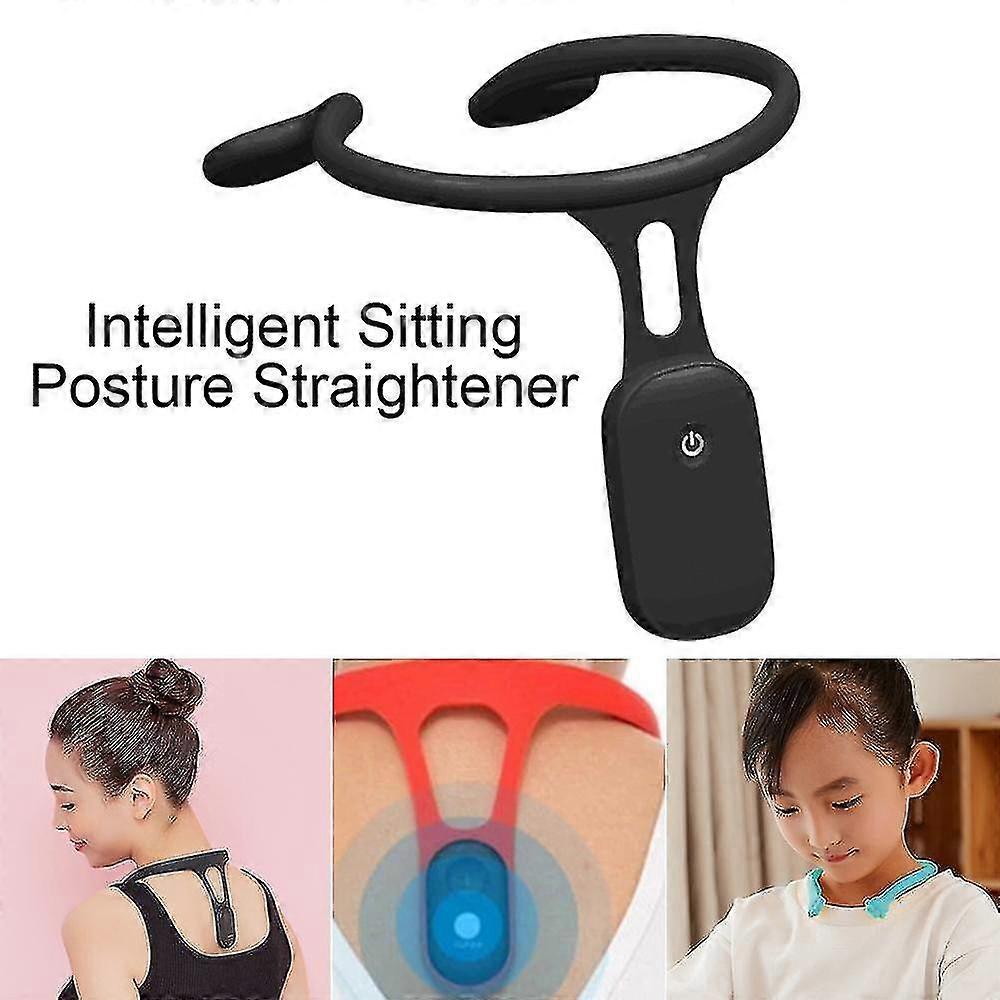 Smart Posture Corrector Device Realtime Monitoring Correct Posture Sitting Straighten Back For ...