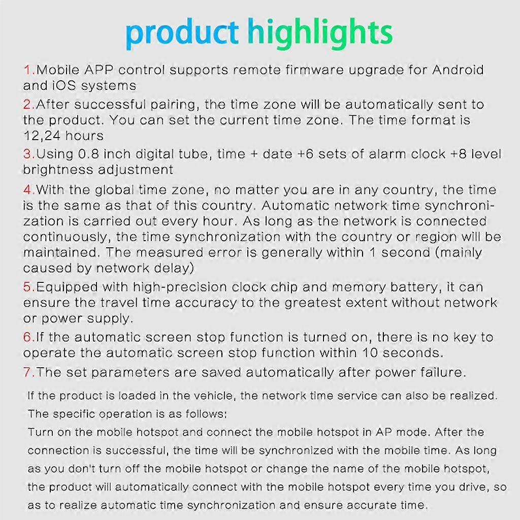 Wireless Network Time Service Clock Wifi Time Clock Service Module ...