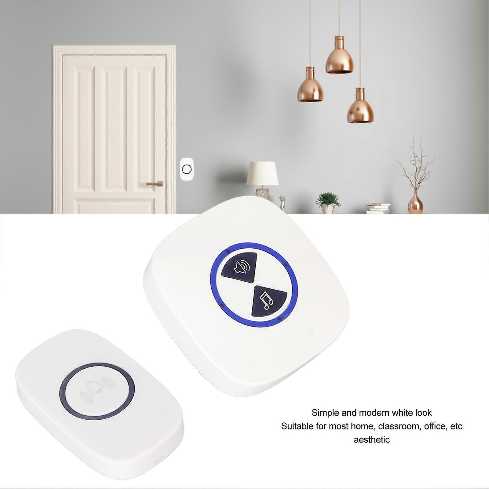 SSRGV Remote Control Doorbell Long Range 100V to 250V 433MHZ Stable ...