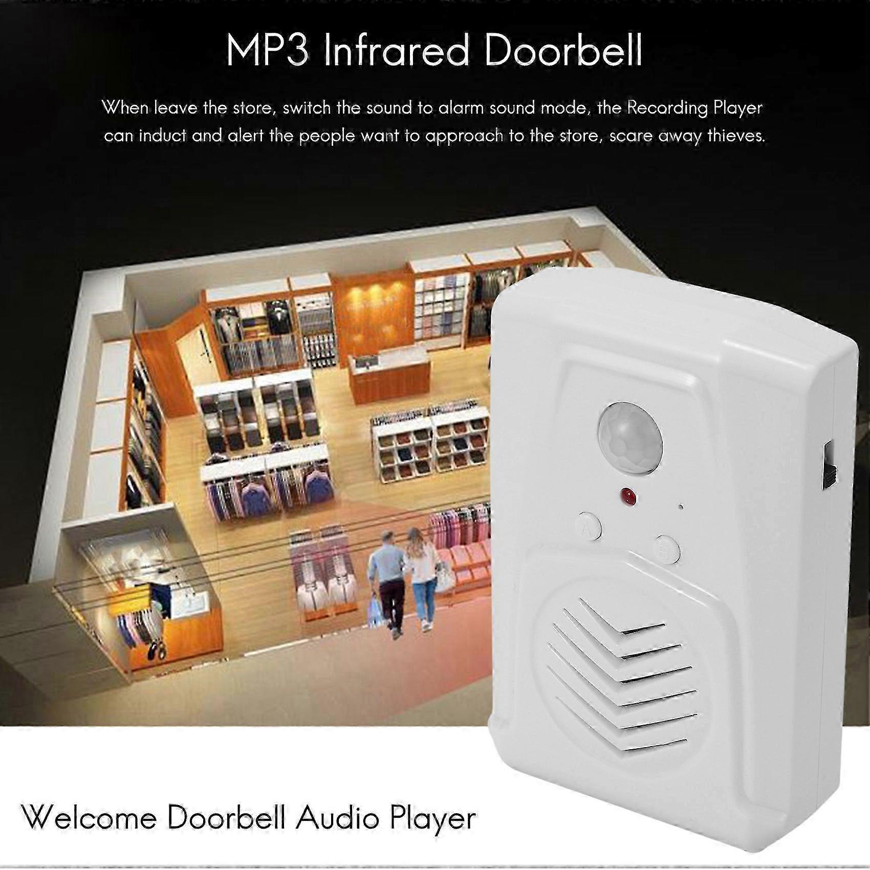Sensor Motion Door Bell Switch Mp3 Infrared Doorbell Wireless Pir ...