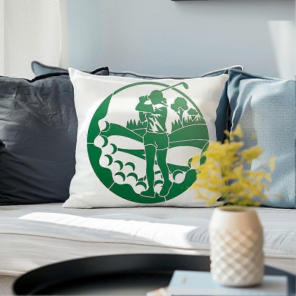 2pcs Golf Stencils 11.811.8inch Golf Ball Landscape Stencil with Paint ...