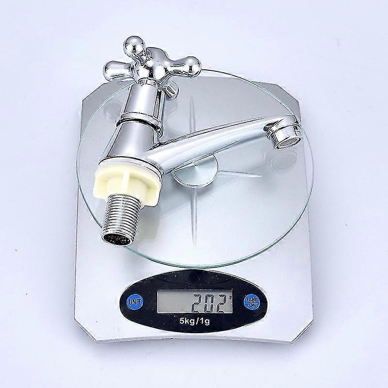 Single Cold Water Tap Water Tap, Chrome Single Cold Tap Basin Water Tap ...