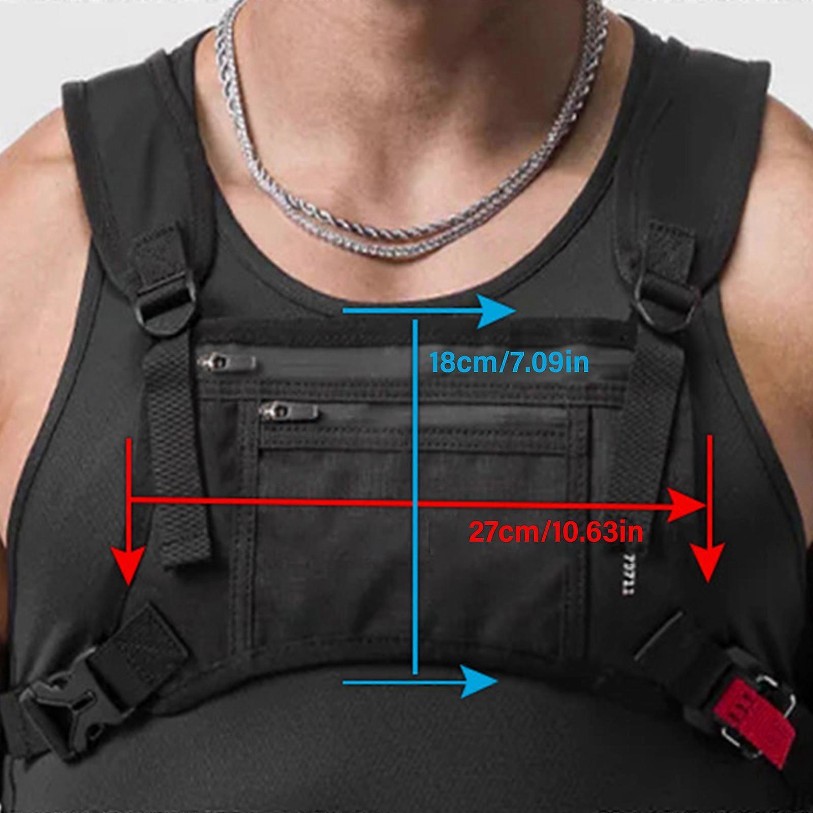 Tactic Sports Chest Pack,Multifunction Utility Chest Rig Bag For Men ...