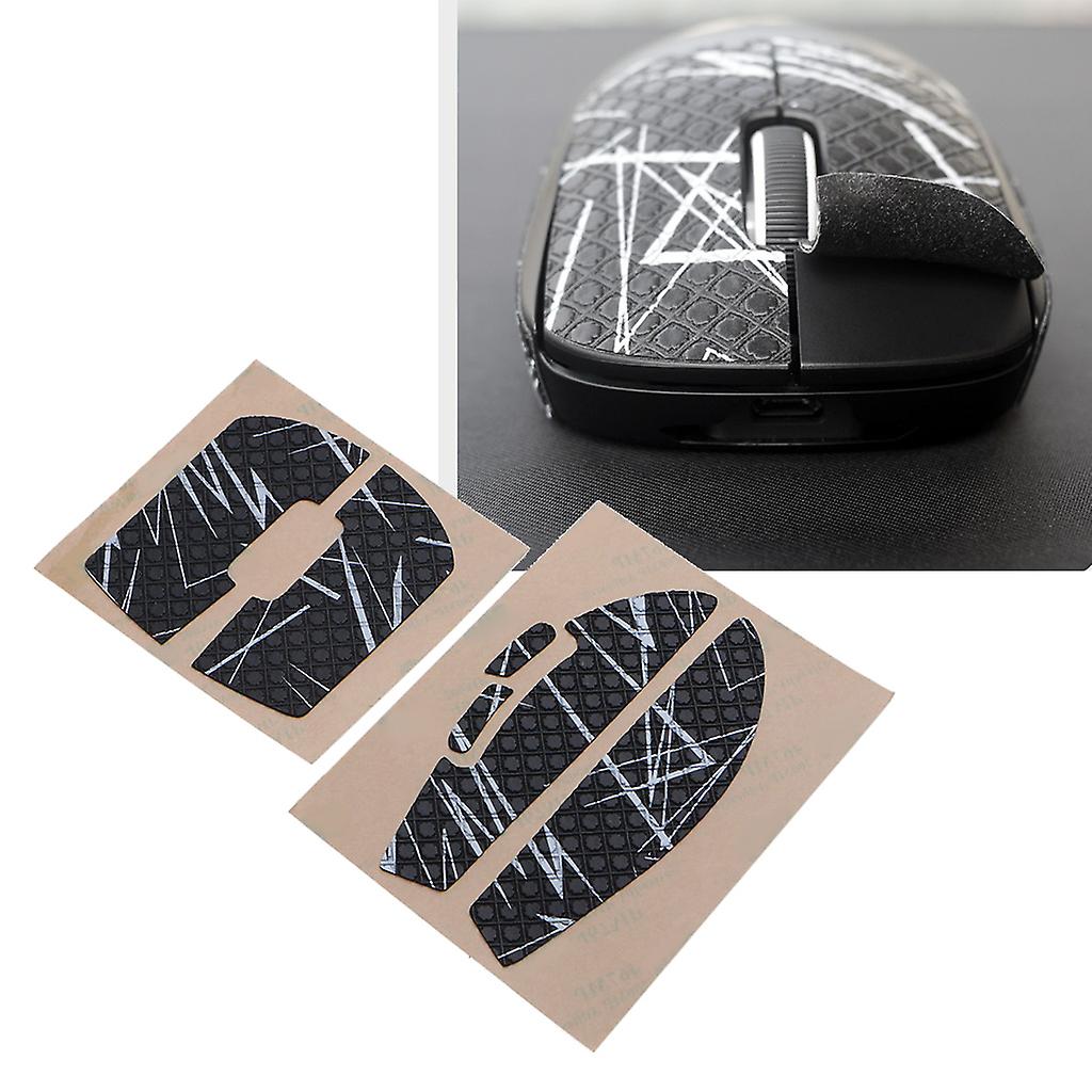 for G Pro X Superlight Mouse Side Stickers Elastics Refined Side Grips ...