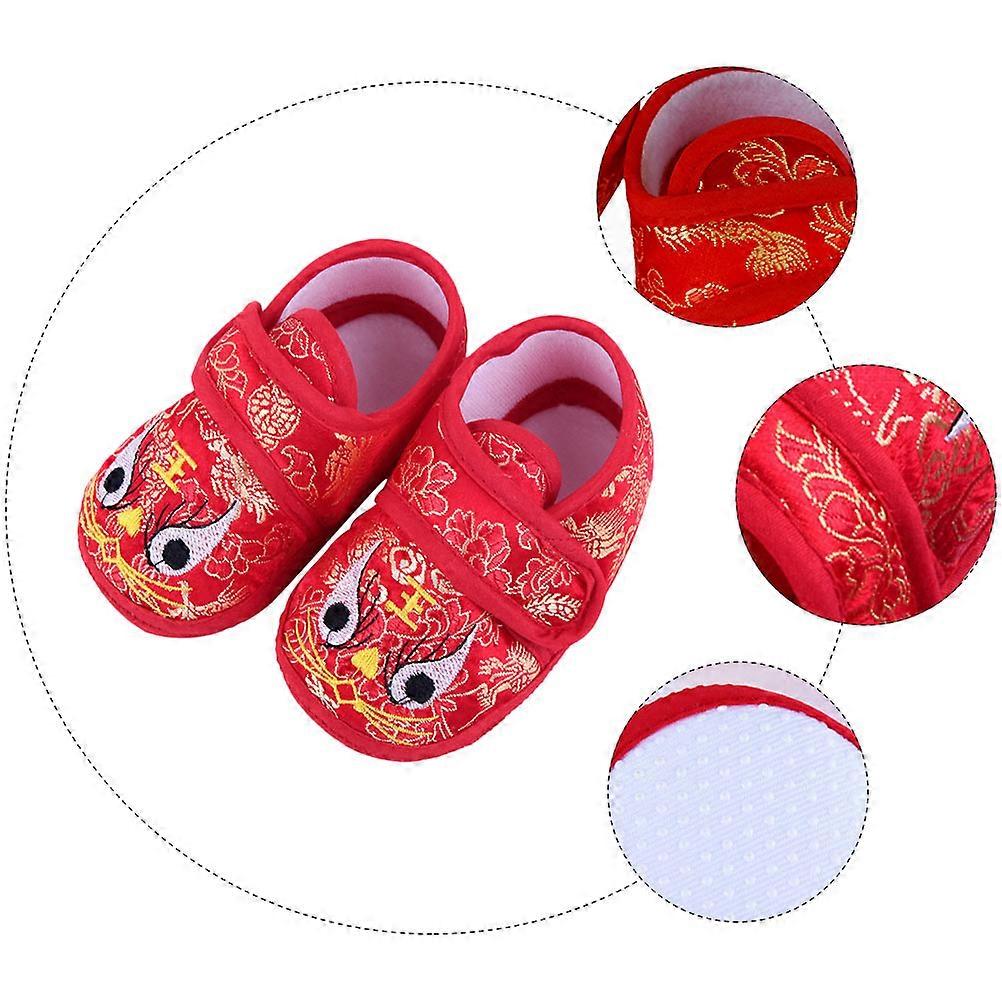 Breathable Baby Shoes Embroidered Shoes for Baby Wearing 1Pair | Fruugo AU