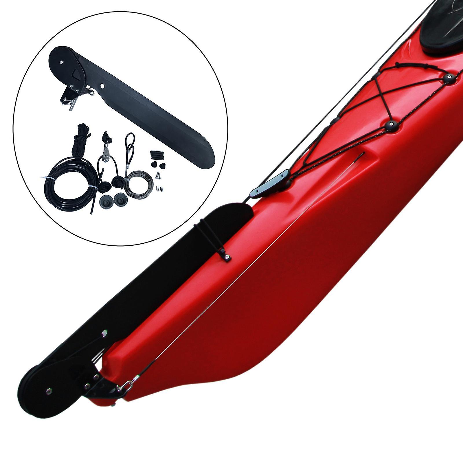 Kayak Boat Tail Rudder Direction Foot Control Steering System Tool Kit ...
