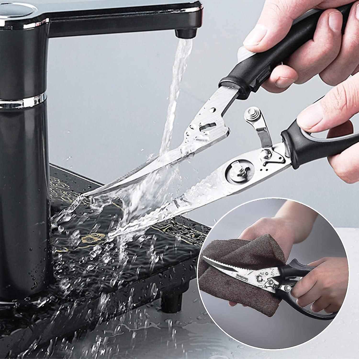 Poultry Shears Heavy Duty Professional Ultra Sharp Poultry Scissors ...