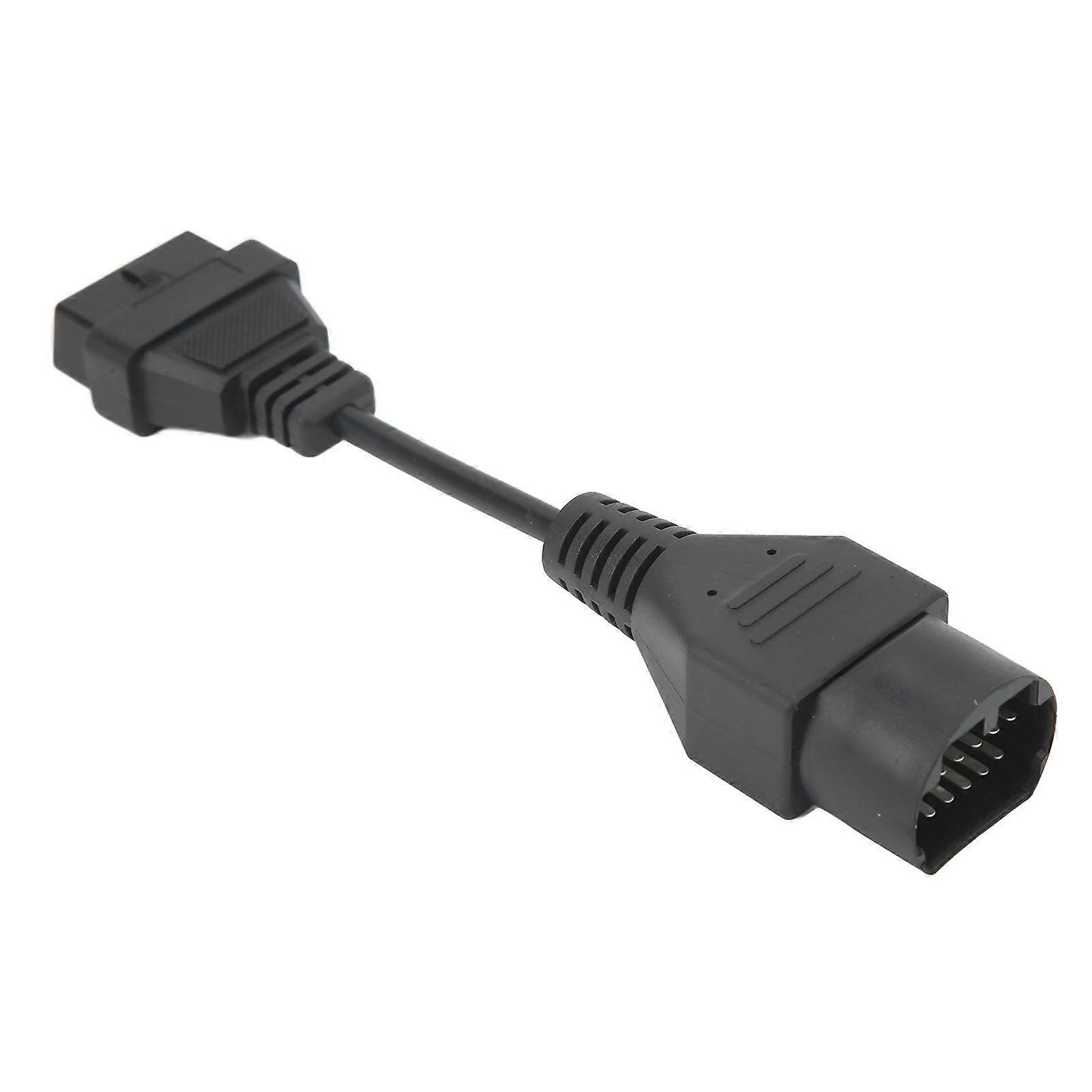 ODB2 Scanner Diagnostic Cable 17pin to 16pin Connector Adapter ...