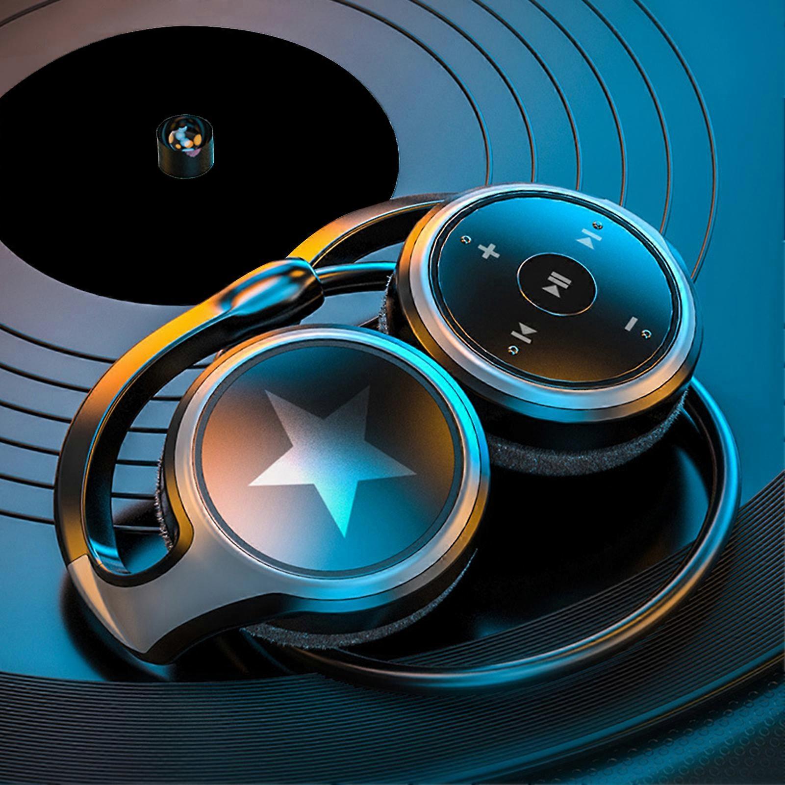 3 in 1 Bluetooth-compatible 5.0 Neck-Mounted Headset MP3 Player FM ...