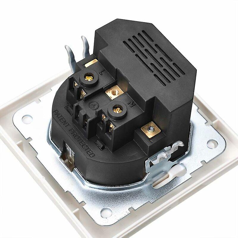 2 sockets with USB port (max. Recessed wall socket with USB socket ...