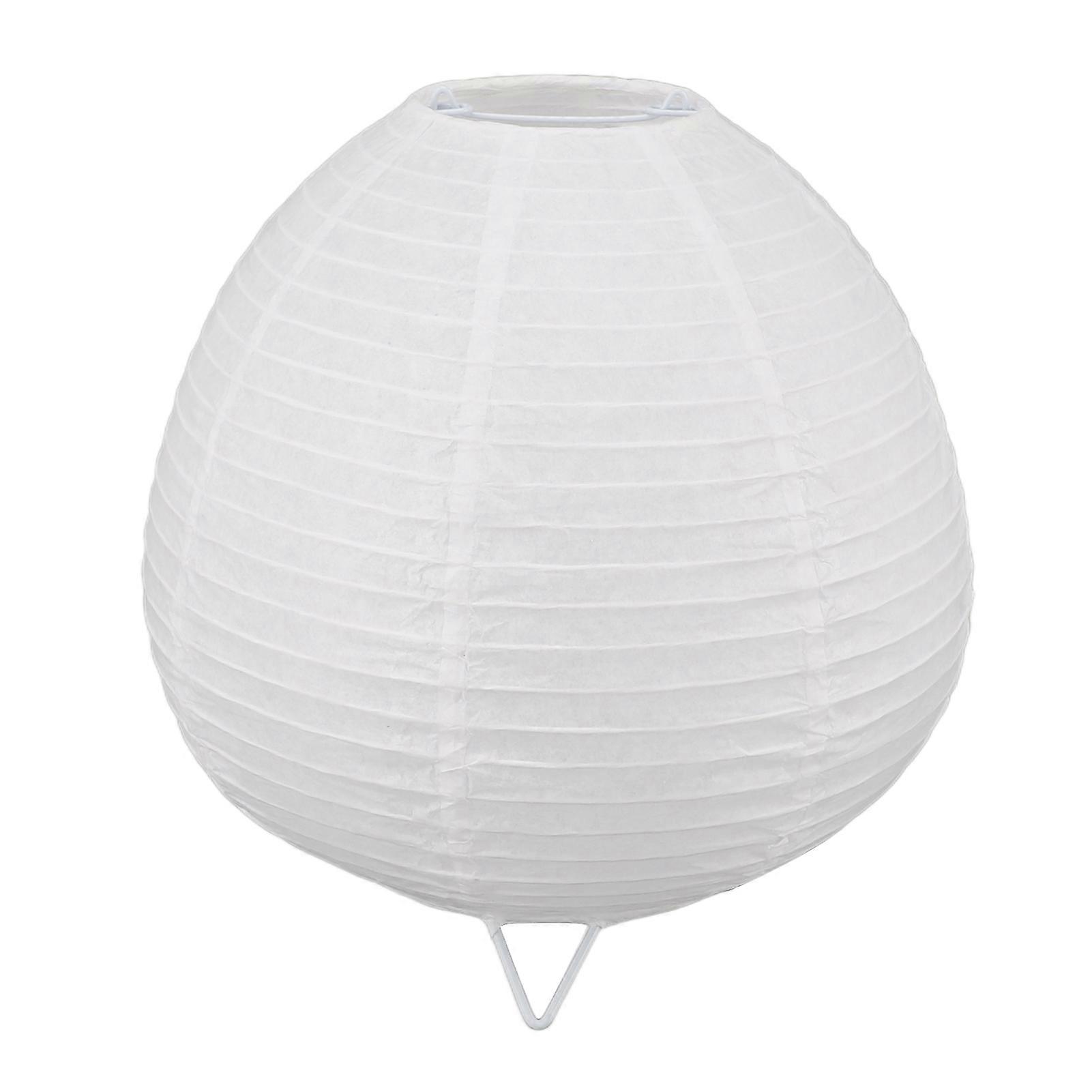 Table Lamp Warm Light Rice Paper Lantern with E14 Bulb for Bedroom and ...