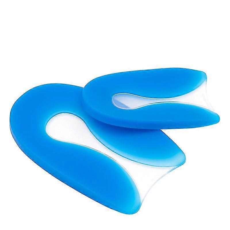 Silicone Heel Pad Inner Heightening Pad Shoes (blue) (1pairM) | Fruugo UK