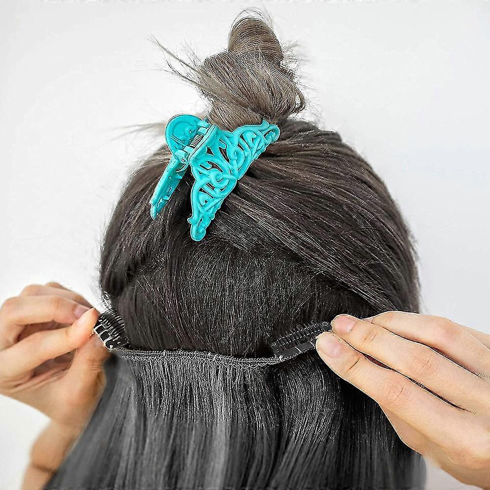 140 Piece Clips Wigs Clips U Shape Snap Clips Iron Metal Replacement ...