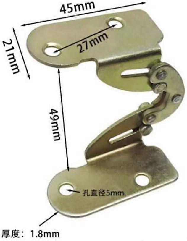 2 Pieces Dining Table Rotating Hinge Folding Flap Hinge Cabinet Hinge ...