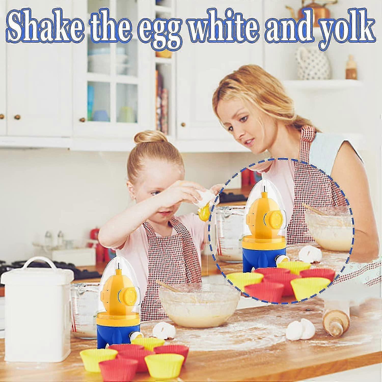 Egg Yolk Mixer, Quick Manual Egg Mixer Portable Egg Maker, Eggs Shaker ...