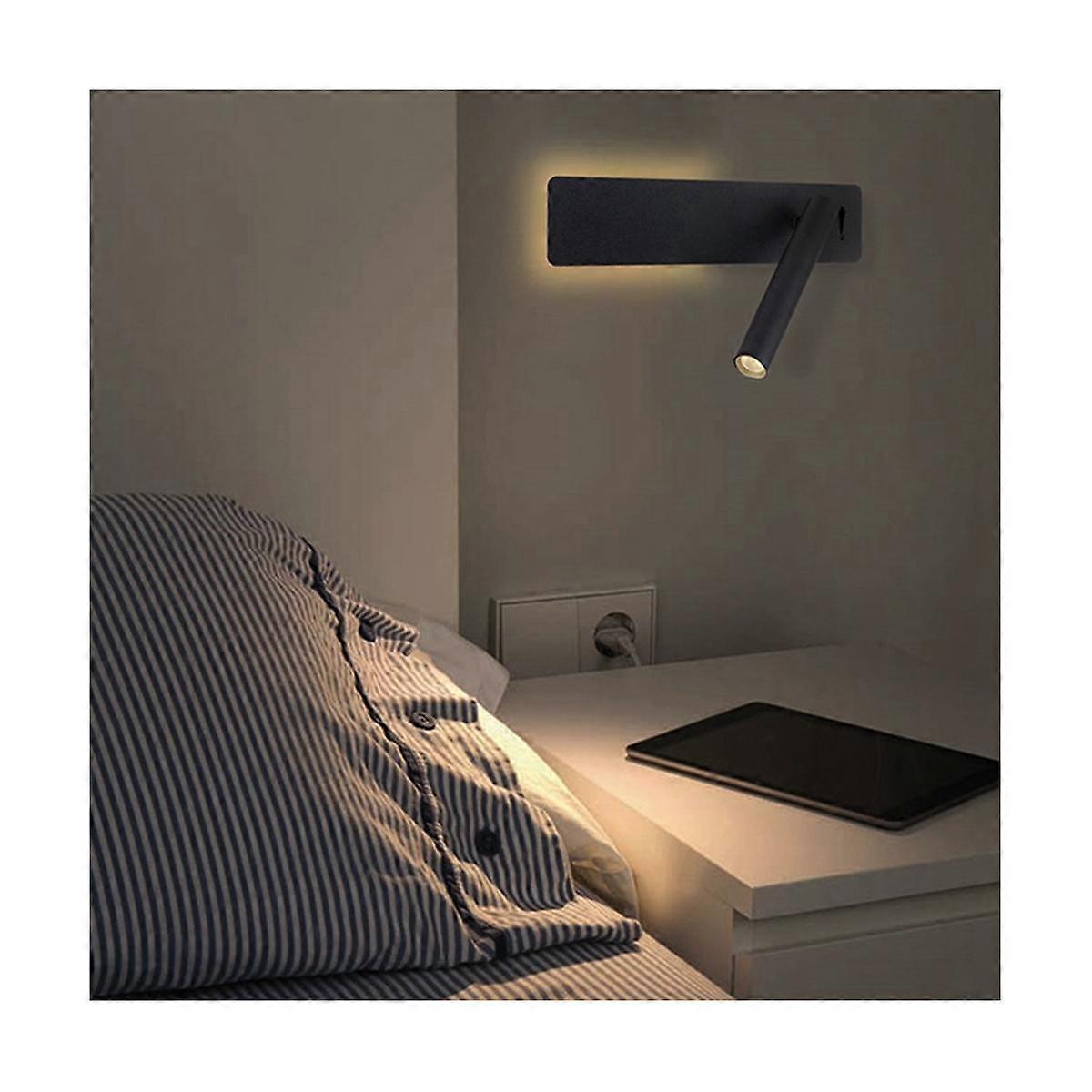 Modern Wall Sconce Bedside Lamp Reading Indoor Lighting Led Bedroom ...
