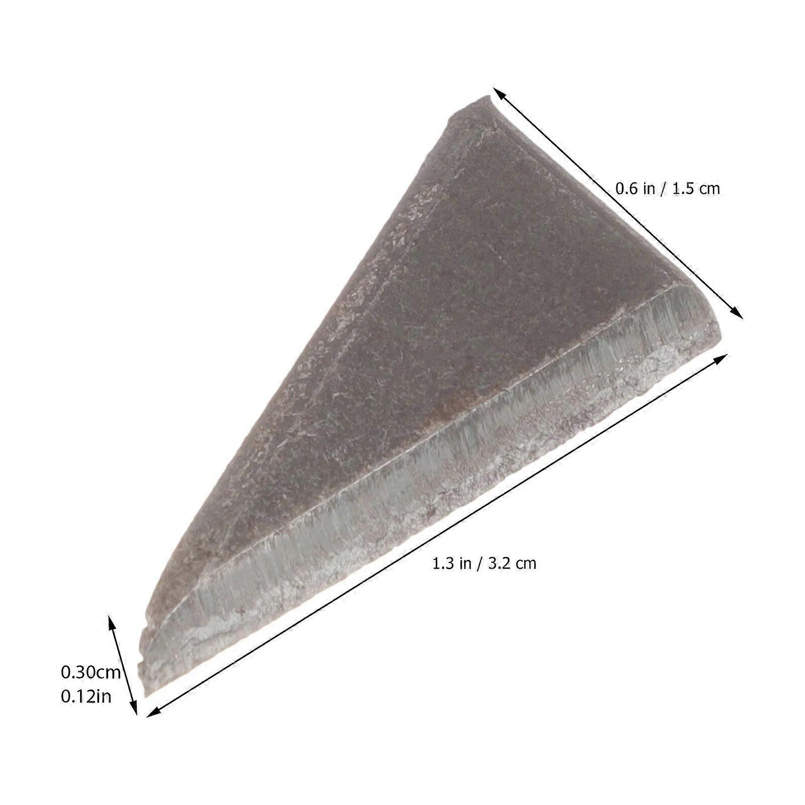 9 Pcs Wedge Outdoor Stuff Metal Hammer Tool Durable Wrought Iron Handle ...