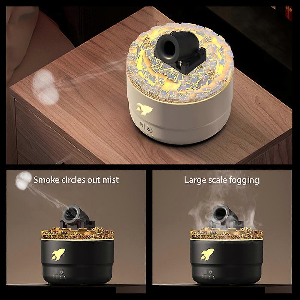 Turret Humidifier Simulated Volcanic-Lava Aromas Diffuser for Home ...