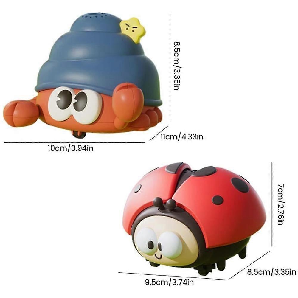 Children's Ladybug Suspended Ball Toy Crawling Crab Baby Concentration ...
