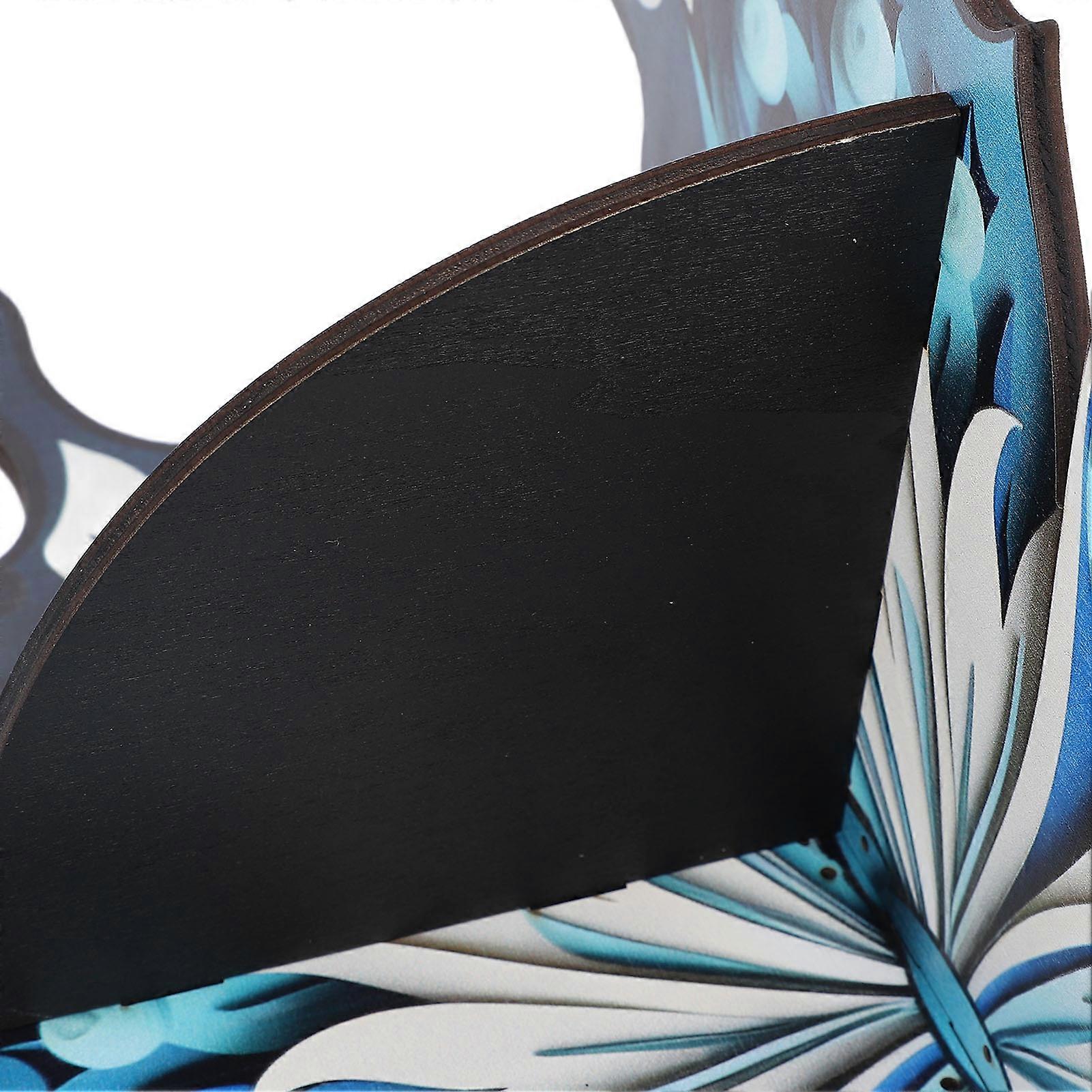 Butterfly Corner Shelf Aesthetic Display Multifunctional Wooden ...