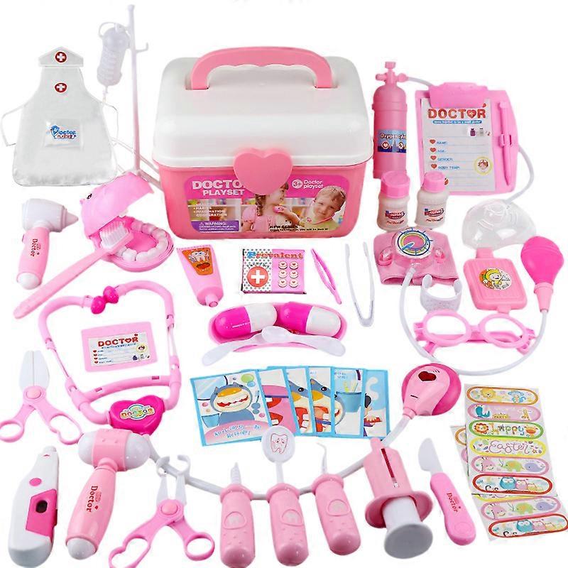 Doctor Set For Kids Pretend Play Girls Role-playing Games Hospital ...