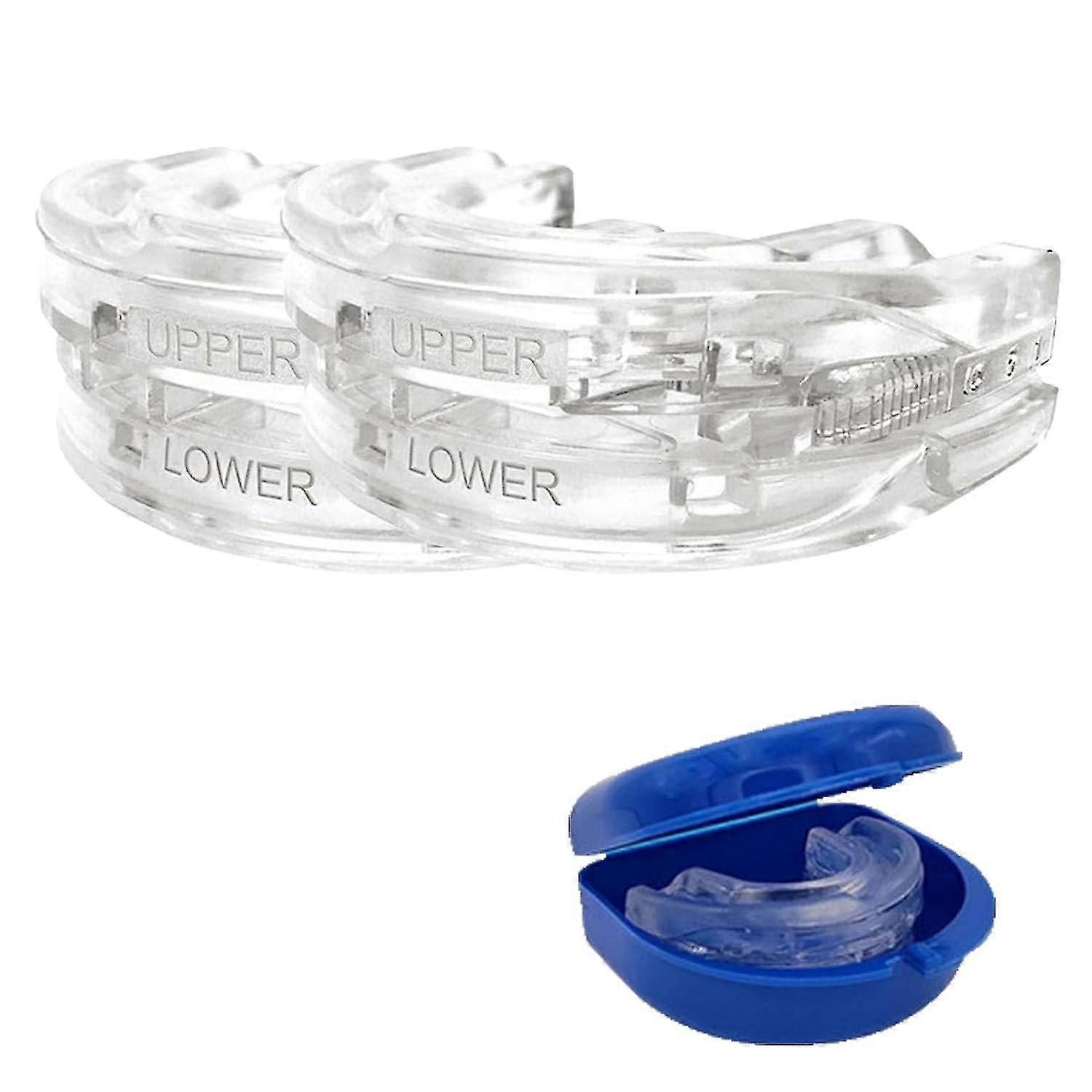 Anti Snoring Mouth Guard Adjustable Mouthpiece Night Time Teeth ...