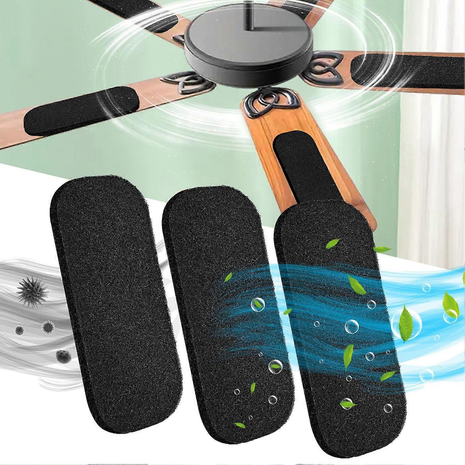 5/10 Pcs Ceiling Fan Filter Activated Coconut Shell Carbon Air Filters ...