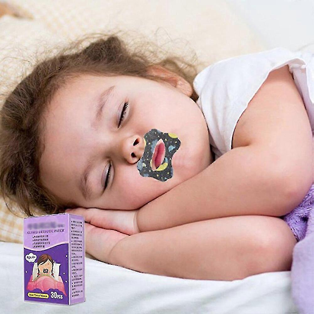 30pcs Anti-snoring Stickers Kids Adults Mouth Correction Tape Closed ...