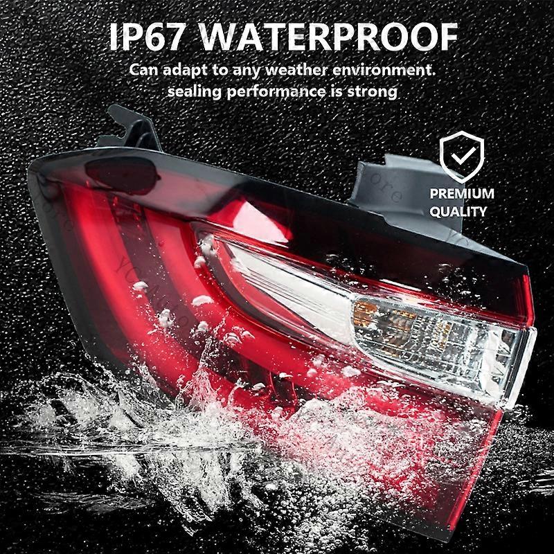 Inner Outer Tail Light Rear Bumper Brake Light Turn Signal Lamp Car ...