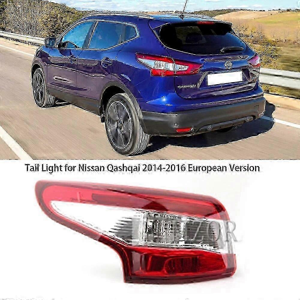 1 pc Outer Tail Light for Nissan Qashqai 2014 2015 2016 Rear Light Stop ...
