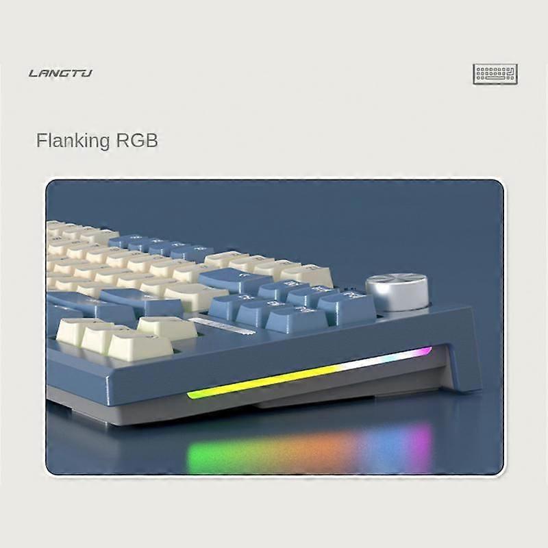 LT84 84-Key RGB Lighting Effect Wireless Mechanical Keyboard Hot ...