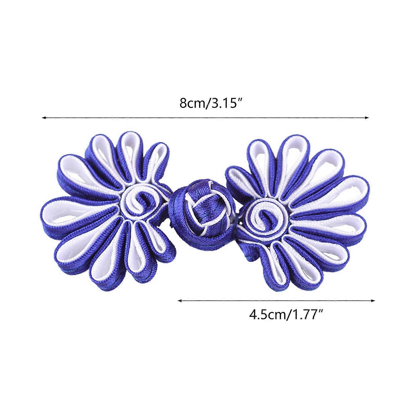 5 Pairs/Pack Cheongsam Closure Sewing Fasteners Chinese Knots Frog ...