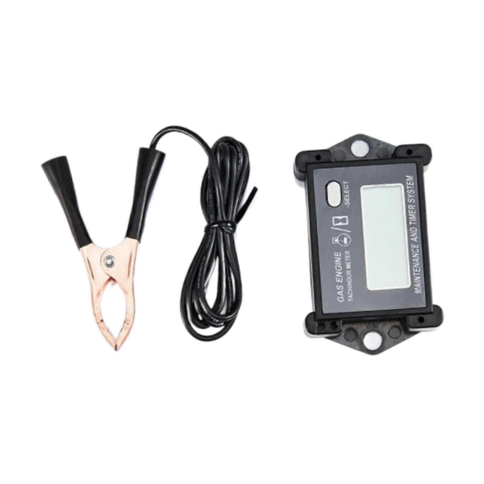 Small Engine Tachometer Tiny Tach Gauge for Lawn Mower Motorcycles Boat ...