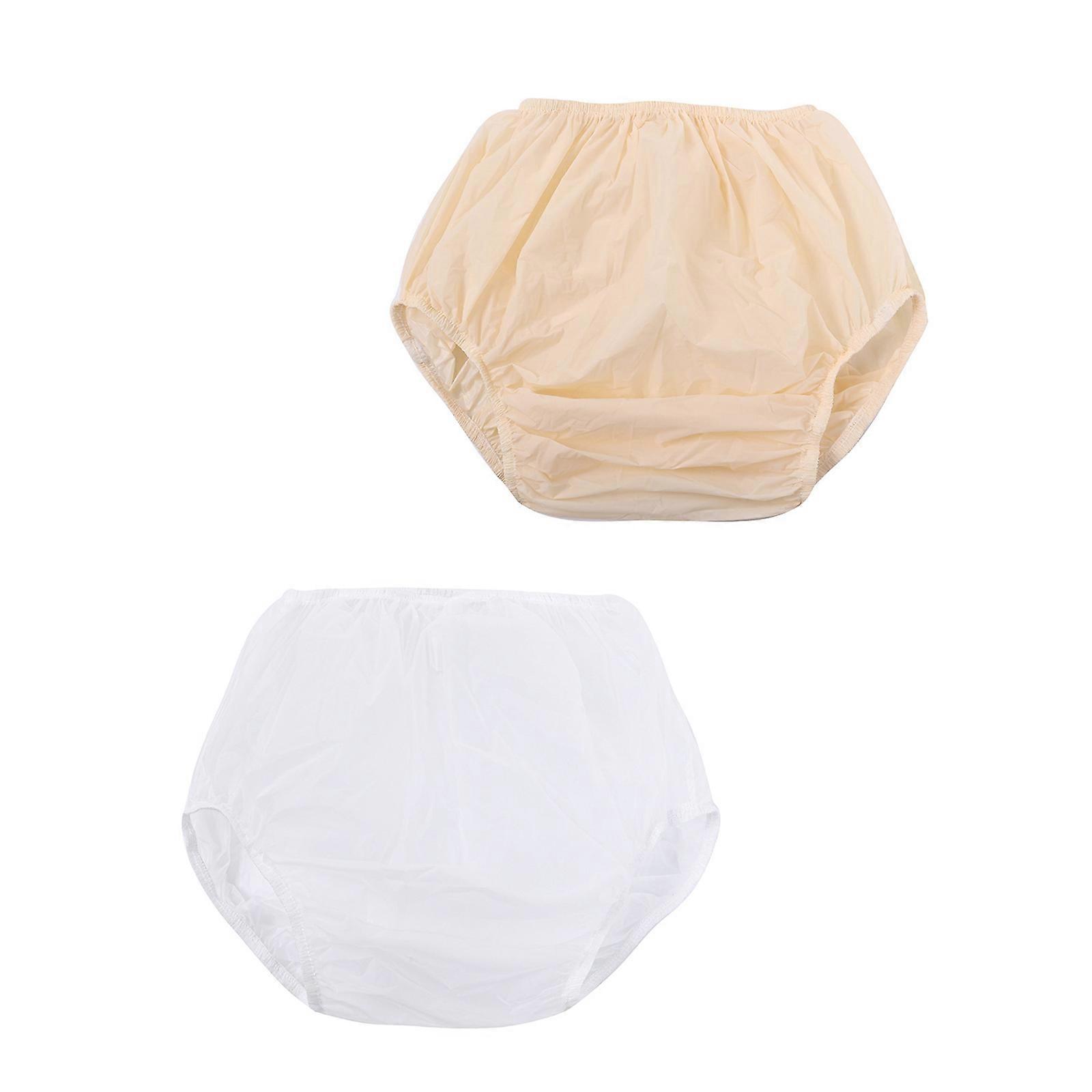 Leakproof Adult Diaper Cover Water Resistant Incontinence Underwear ...