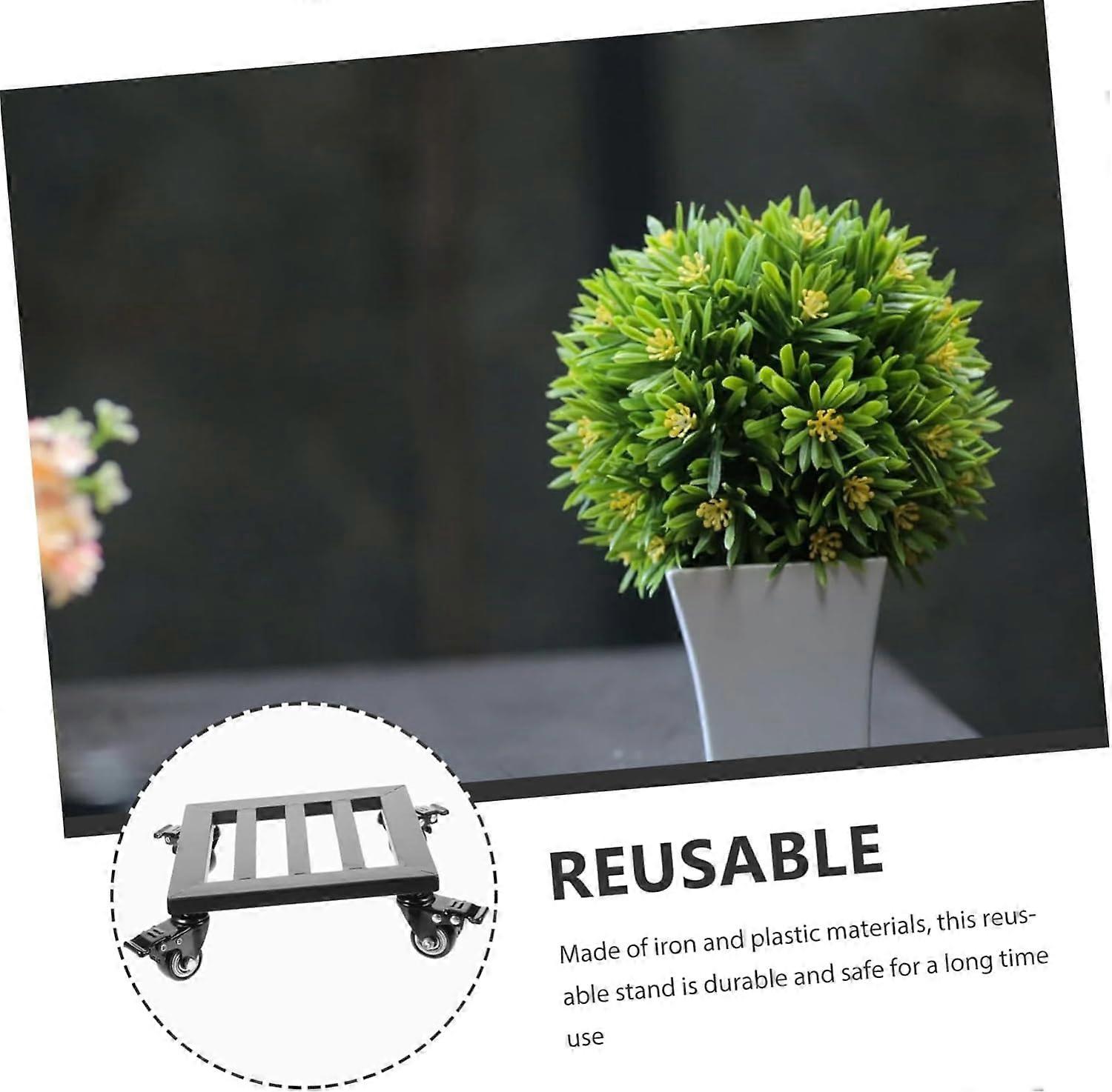 Metal Plant Stand With Durable Planter Base For Indoor And Outdoor Use ...