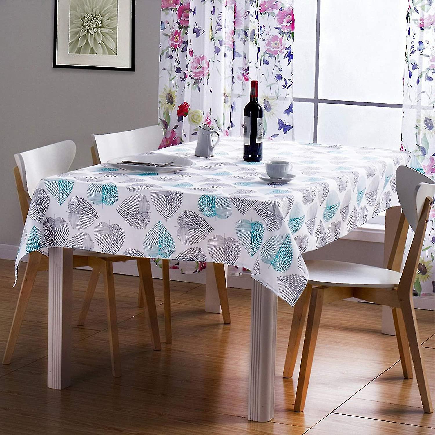 Easy-care Tablecloth, Tablecloth, Waxed Tableclothwhite1pcs | Fruugo UK