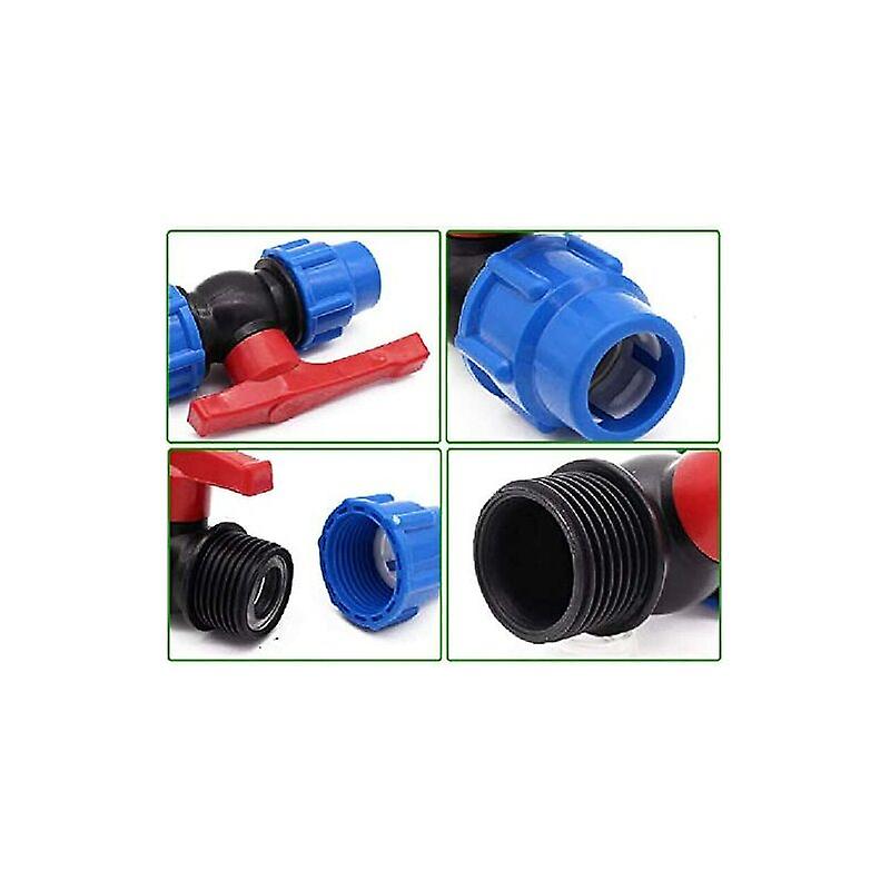 Ready to shut off tap valve for 20mm(20mm(1/2 inch) HDPE or Alkathene ...