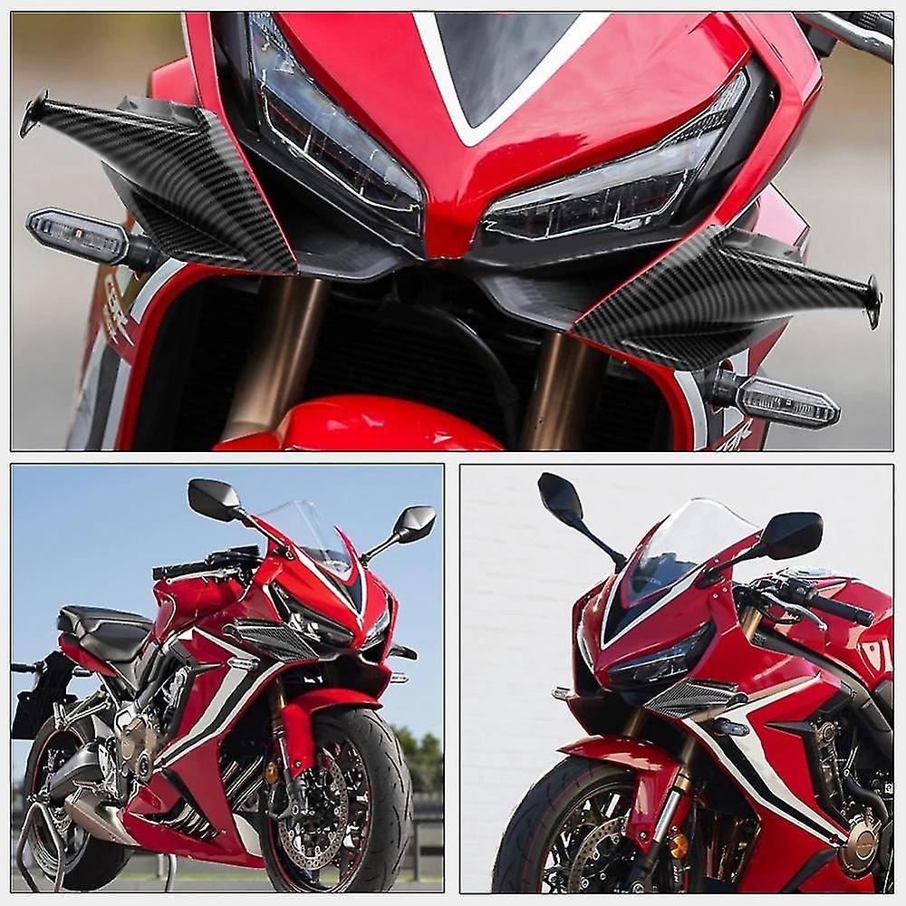 Motorcycle Fairing Kit Aerodynamic Wing Fixed Winglet Fairing Wing ...