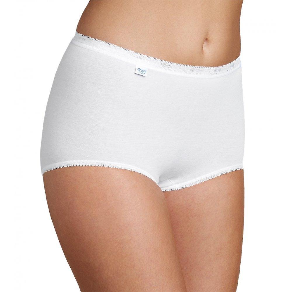 Sloggi basic maxi brief white 4 pack | Fruugo NZ