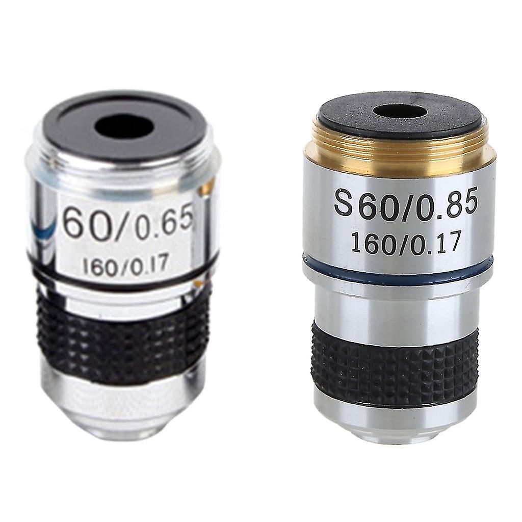 Biological Microscope Achromatic Laboratory Objective Lens 10x 20x 40x ...