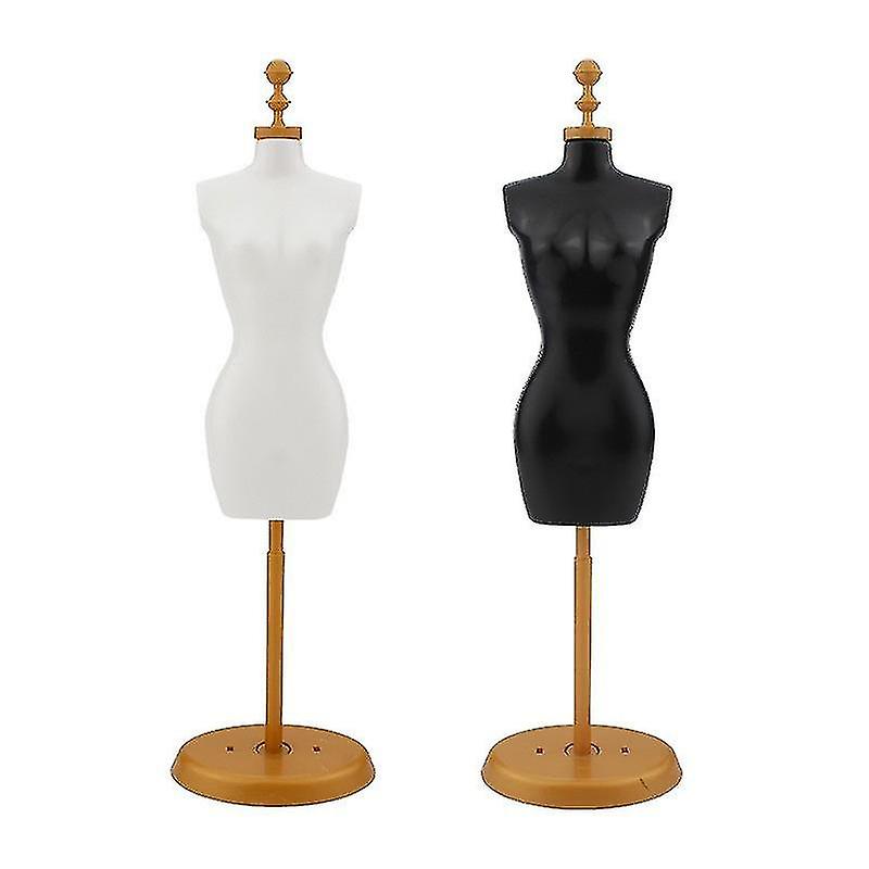 Female Mannequin Torso, 2 Pcs Dress Form Manikin Body With Base Stand ...