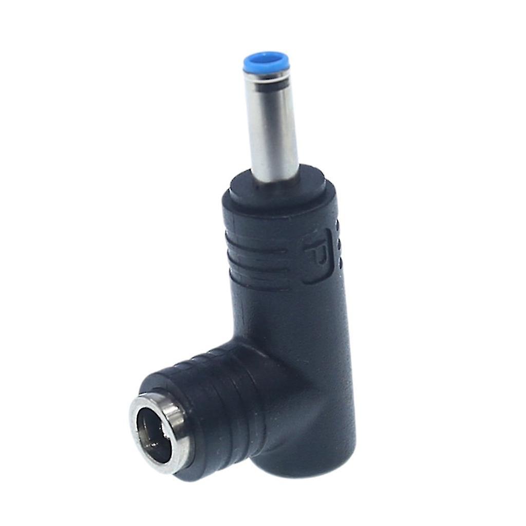 1pc 90 Degree 5.5x2.5mm Female Jack To Male Plug Right Angle Dc Power ...