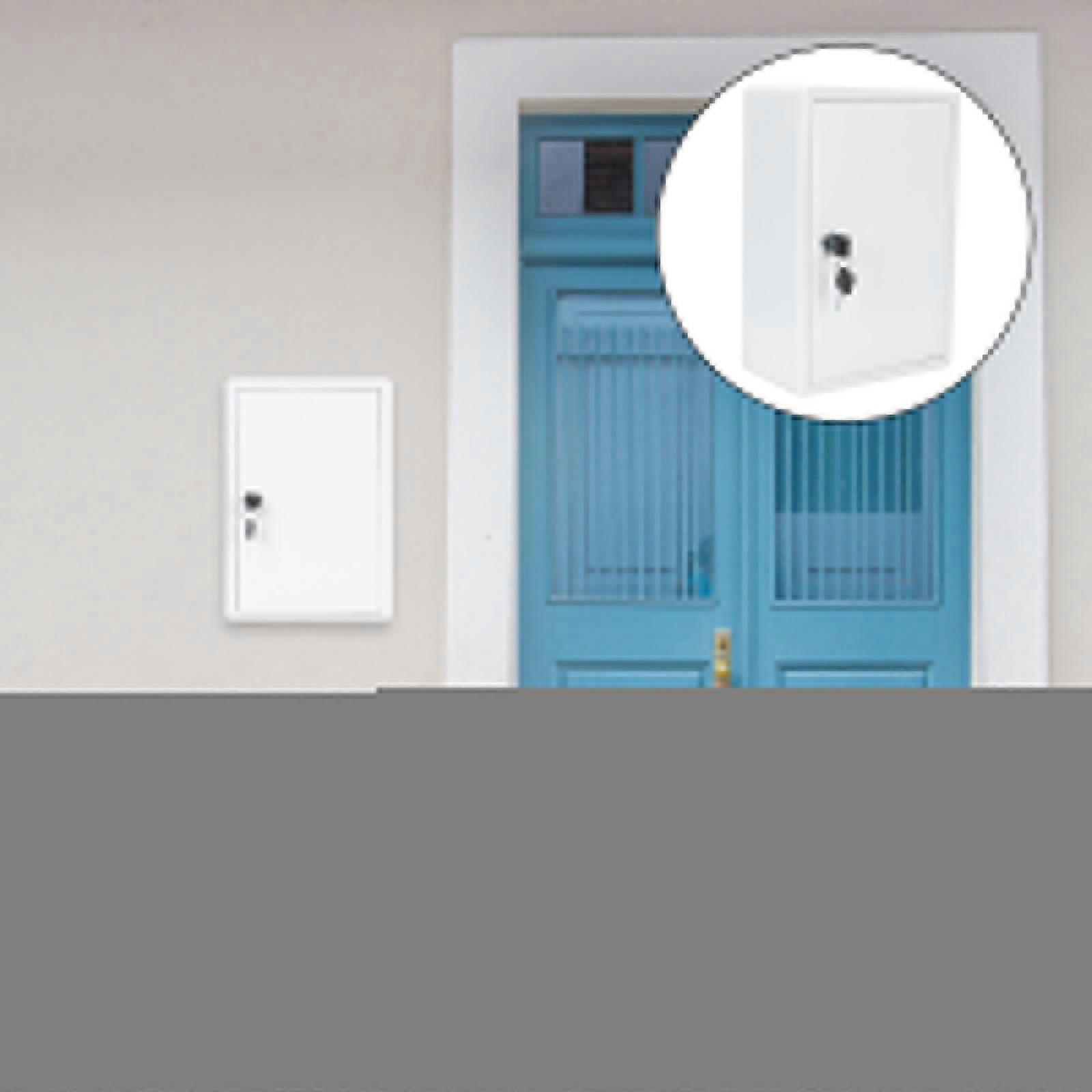 Wall Mount Milk Box With Lock Simple Style Milk Bottle Case Plastic ...