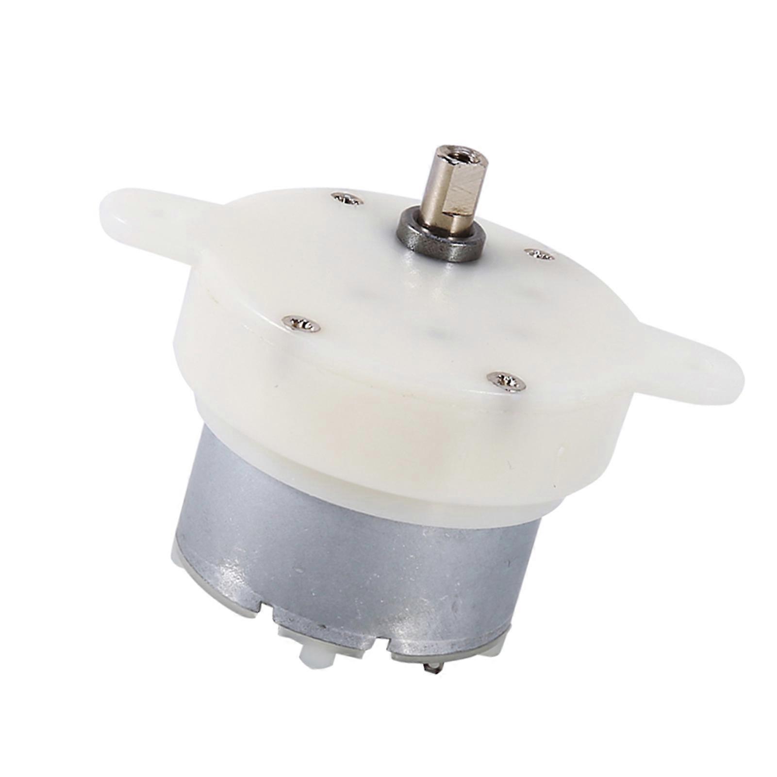 High Torque 12v Dc Motor Slow Speed Electric Motor/gearbox 3rpm 4mm ...