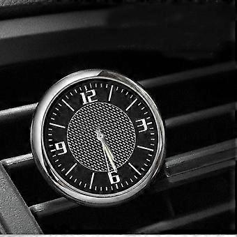 Black Car Clock Analog Alarm Clock Round Display Car RV Truck Interior ...